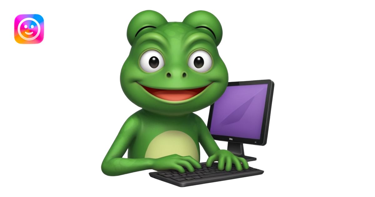 twitch pepe the frog computer emoji | AI Emoji Generator