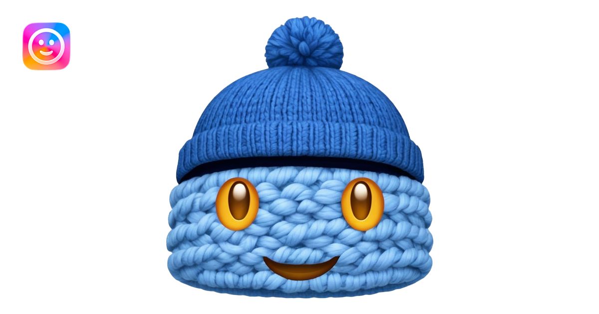blue hat emoji | AI Emoji Generator