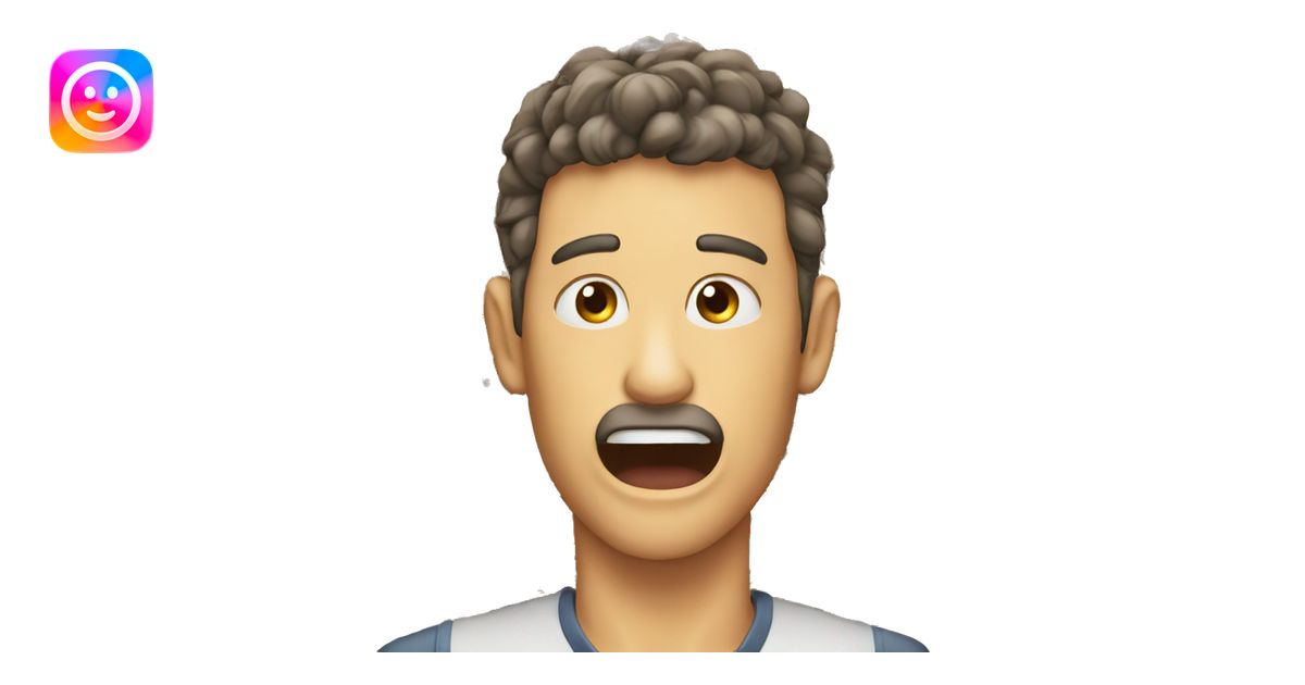 humano haciendo mewing emoji | AI Emoji Generator