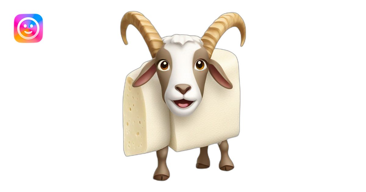 wrap-goat-cheese emoji | AI Emoji Generator