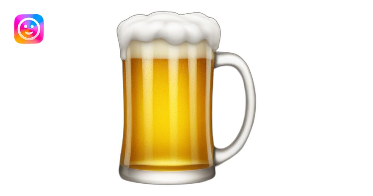 beer mug emoji | AI Emoji Generator