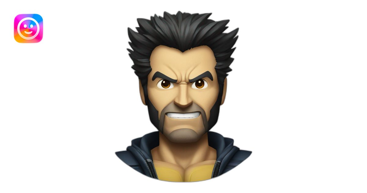 x-men wolverine emoji | AI Emoji Generator