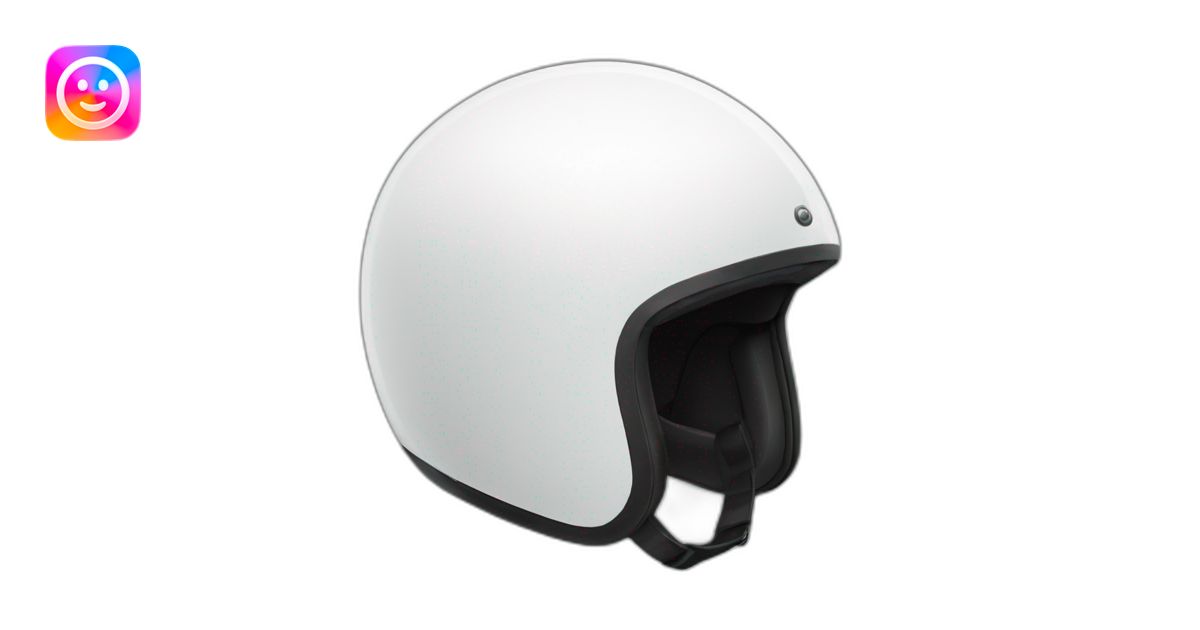 Casque moto emoji | AI Emoji Generator