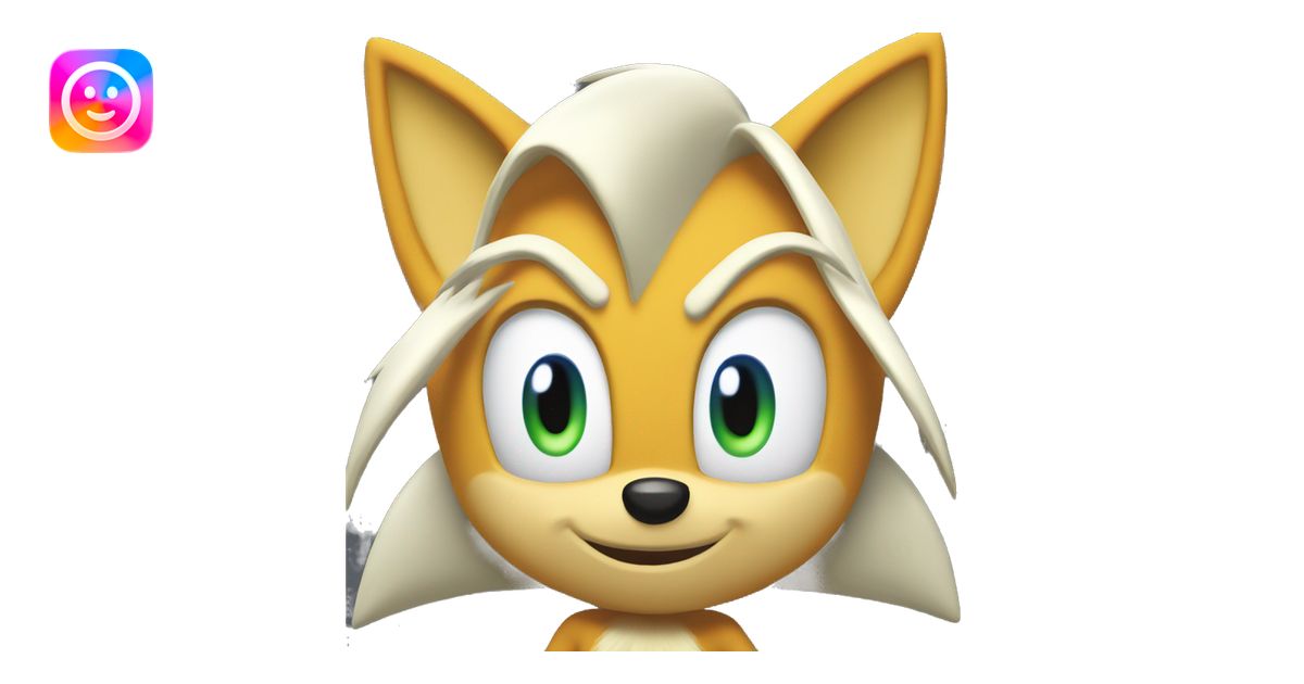 Tails sonic emoji | AI Emoji Generator