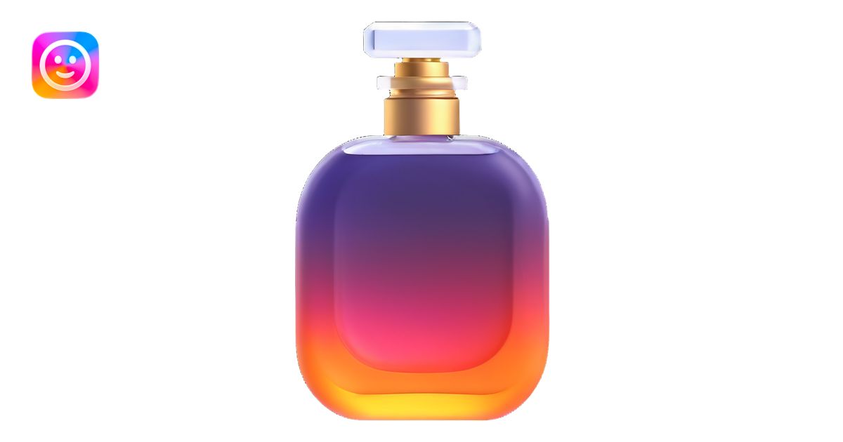 3D emoji style perfume bottle emoji | AI Emoji Generator
