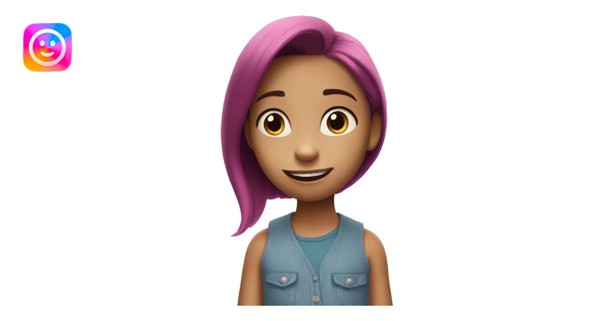 Riley from inside out 2 movie emoji | AI Emoji Generator