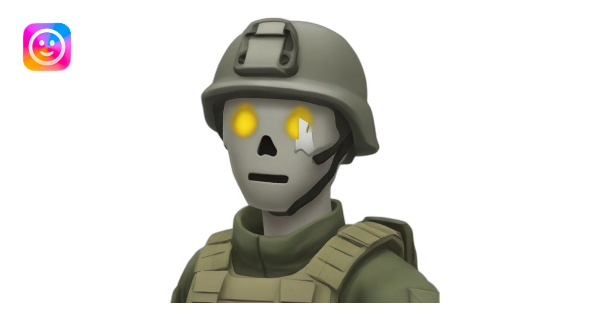 mw2-ghost emoji | AI Emoji Generator