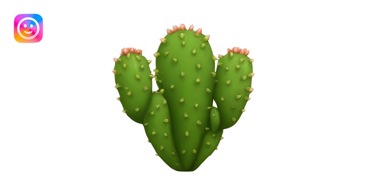 round Nopal emoji | AI Emoji Generator