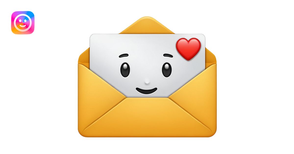 postal card emoji | AI Emoji Generator