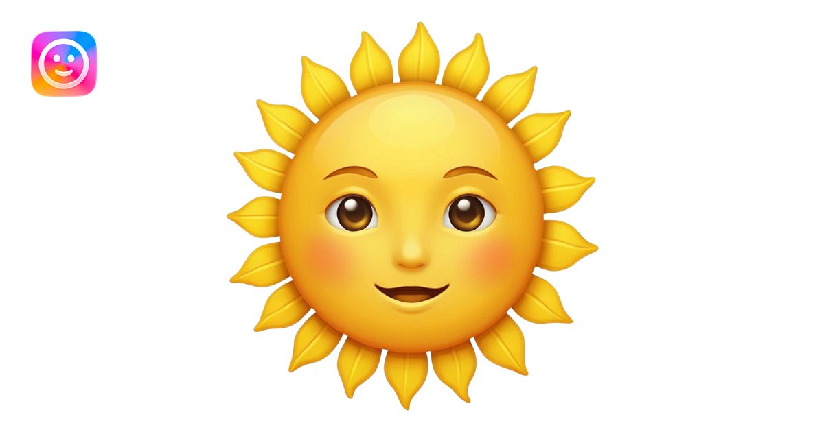 make a sun emoji | AI Emoji Generator