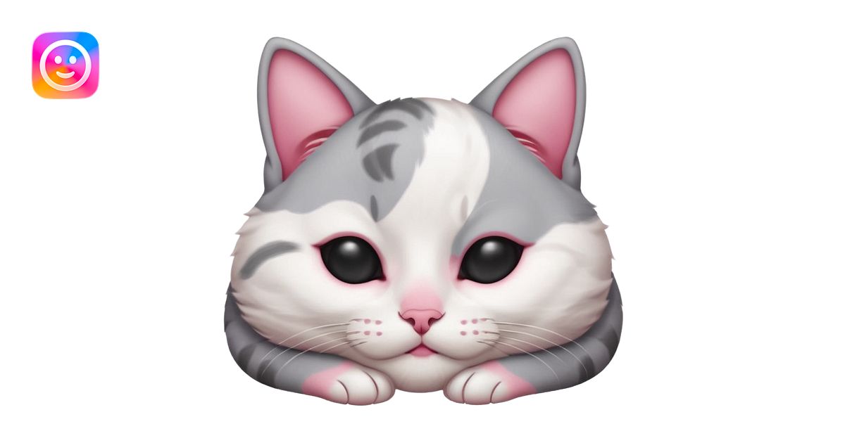 grey and white small cat with eyes closed lying down upside down ...