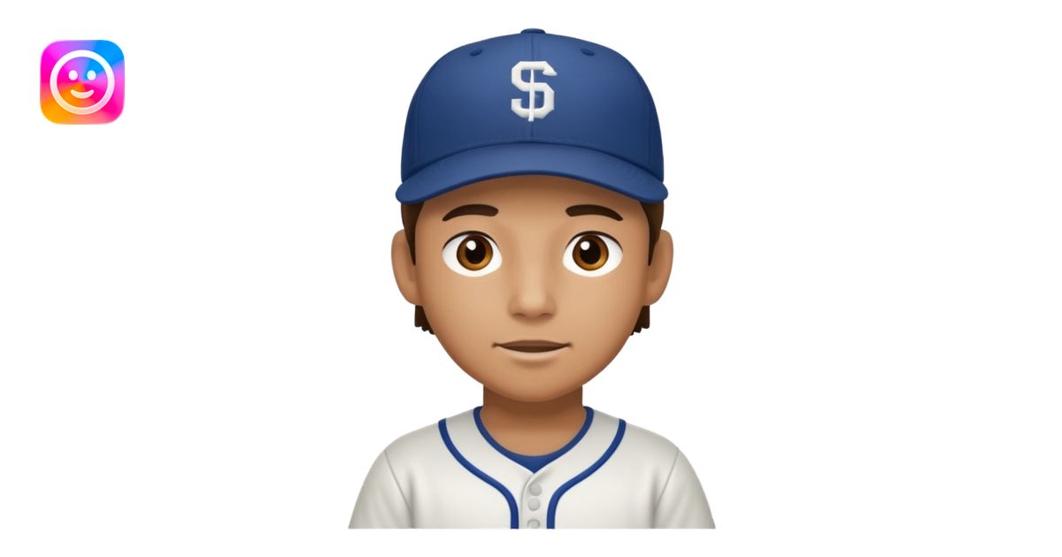 Baseball Player Pitcher emoji | AI Emoji Generator