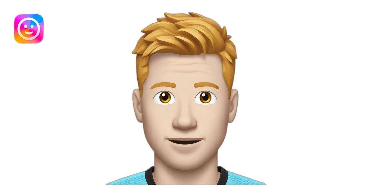 Kevin de bruyne emoji | AI Emoji Generator