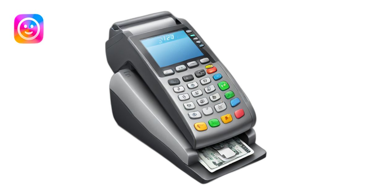 Android mobile payment terminal emoji | AI Emoji Generator