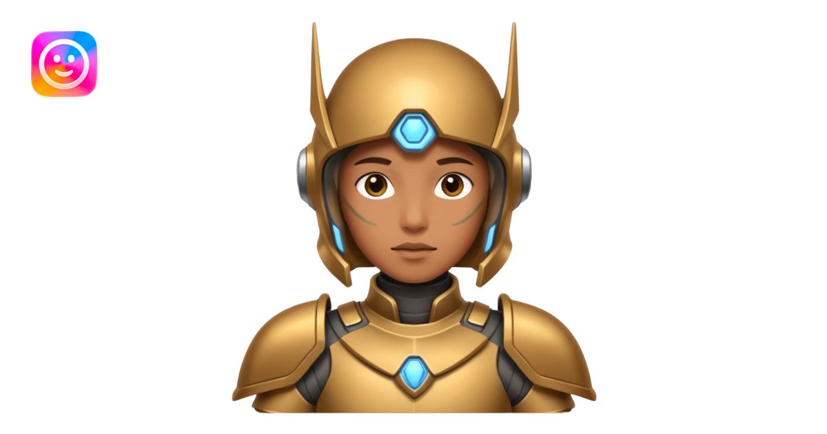 Deus ex human emoji | AI Emoji Generator