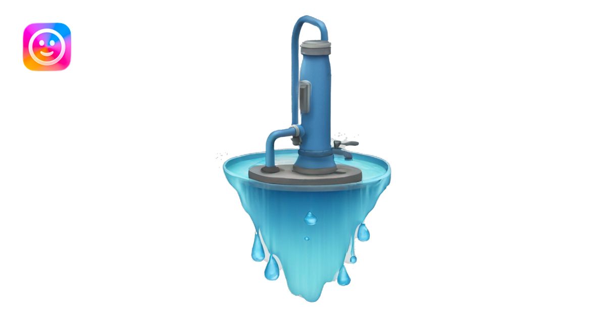 water through pump emoji | AI Emoji Generator