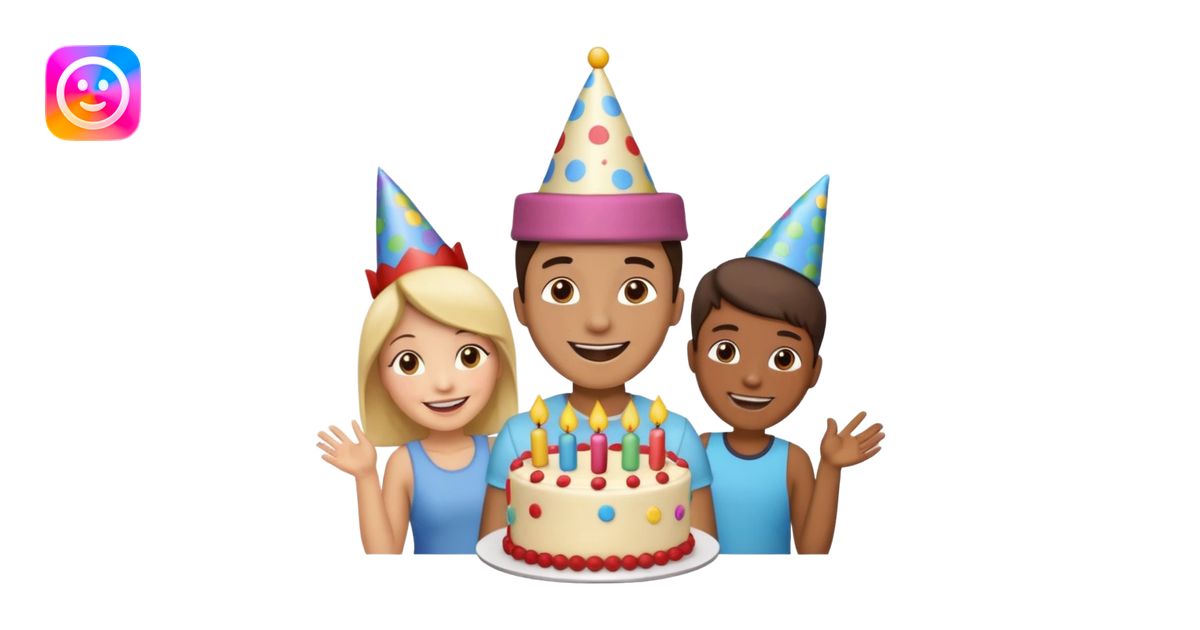 happy birthday emoji | AI Emoji Generator