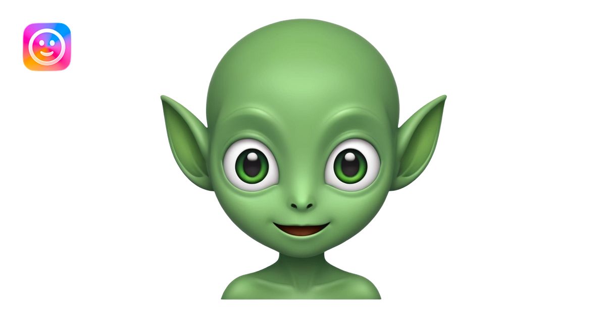 a bold cute aliens emoji | AI Emoji Generator