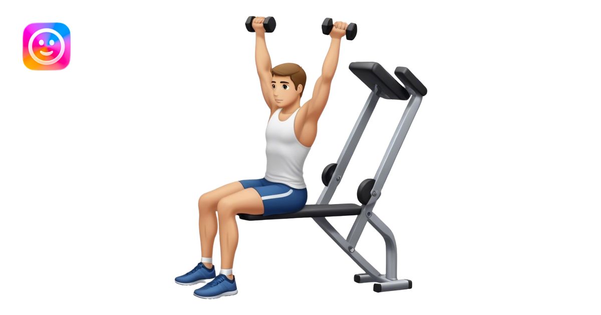 triceps-isolation-exercise emoji | AI Emoji Generator