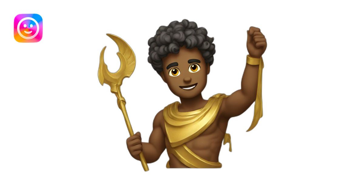 Apollo God emoji | AI Emoji Generator