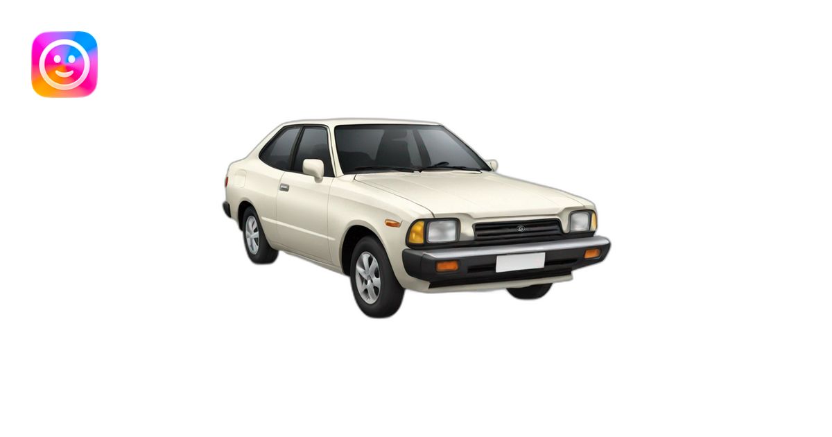 Toyota Car emoji | AI Emoji Generator
