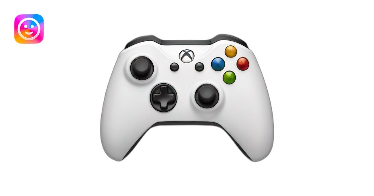 Xbox gamepad emoji | AI Emoji Generator