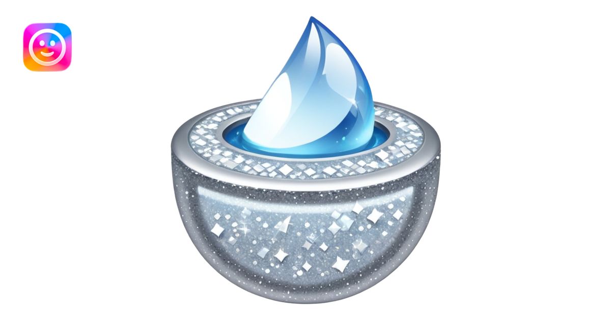 white glory glitter emoji | AI Emoji Generator
