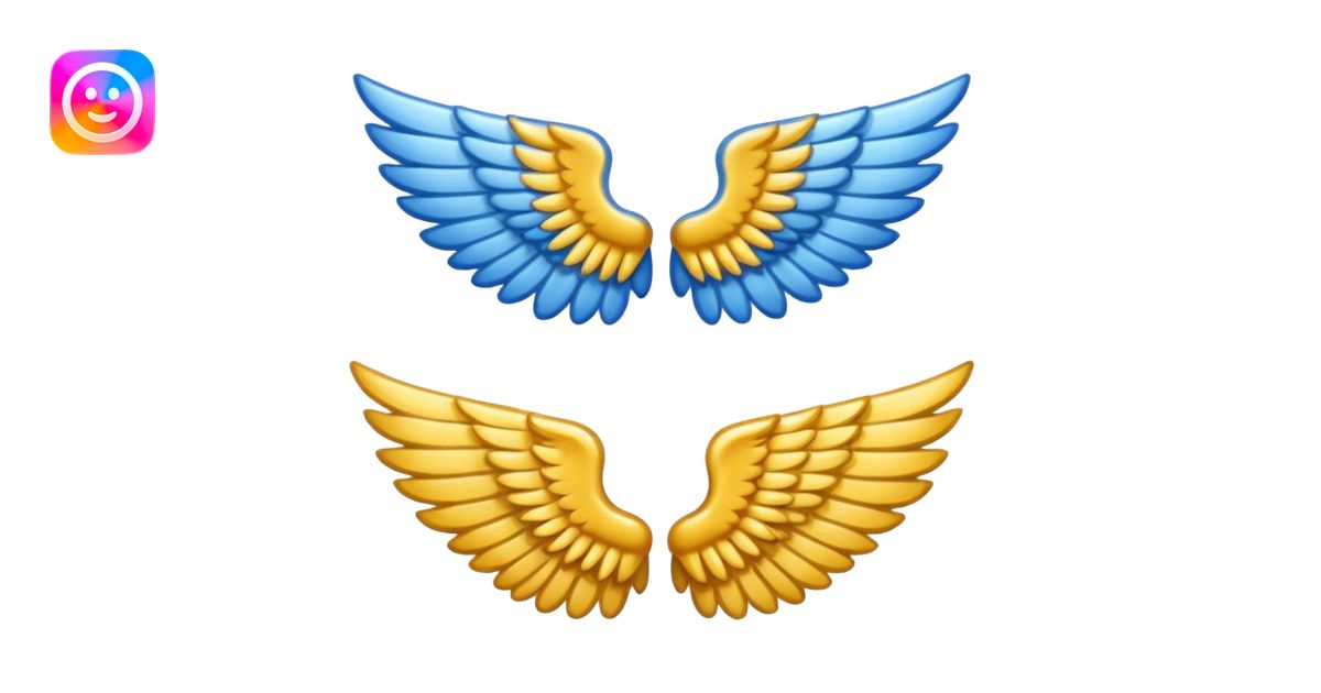 Wing left and right emoji | AI Emoji Generator