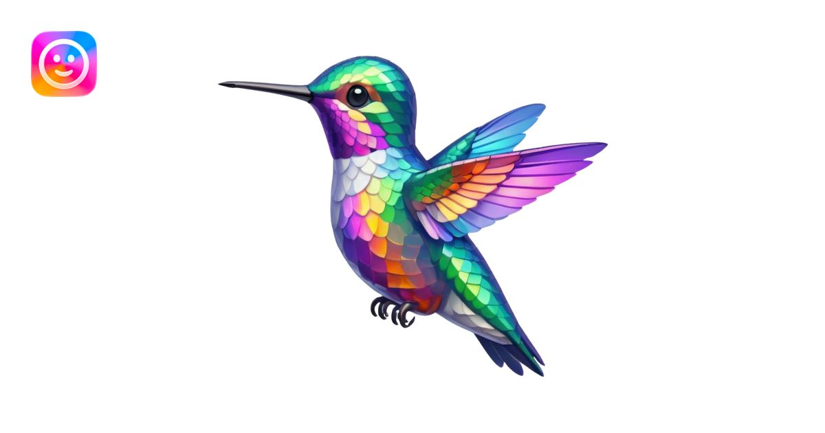 Hummingbird emoji | AI Emoji Generator