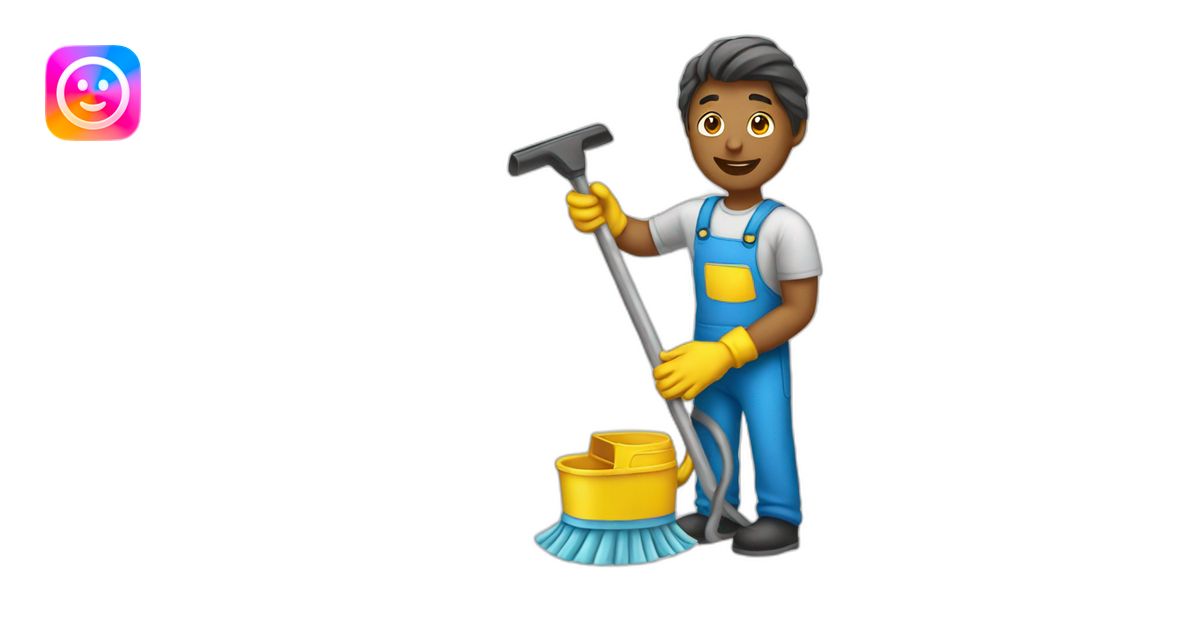 Cleaning emoji | AI Emoji Generator