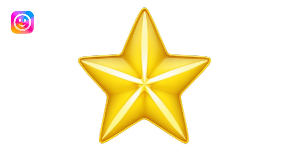 Star emoji | AI Emoji Generator
