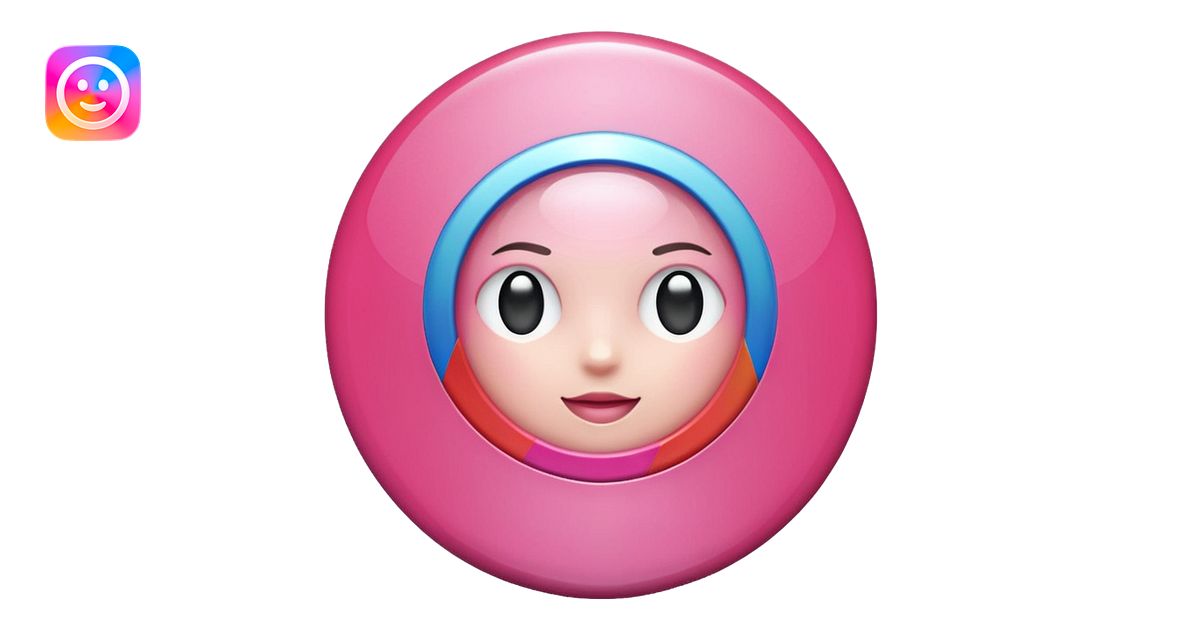 pink girly google play store emoji | AI Emoji Generator