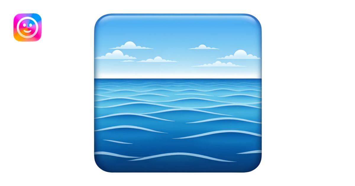 horizontal sea emoji | AI Emoji Generator