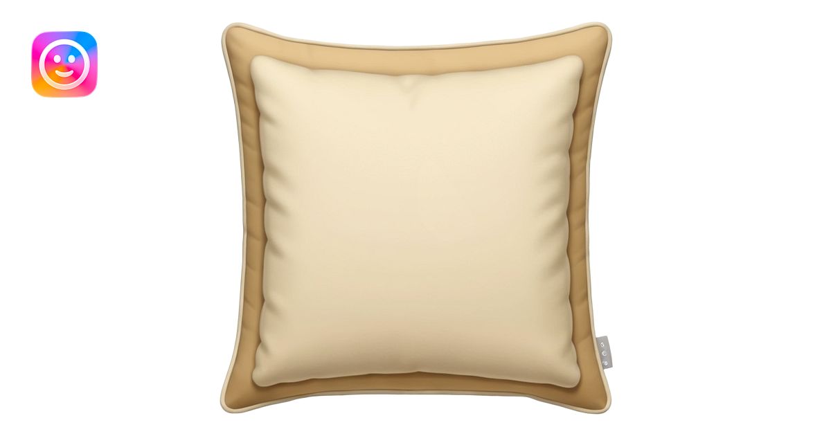 2 pack of bedroom cushions emoji | AI Emoji Generator