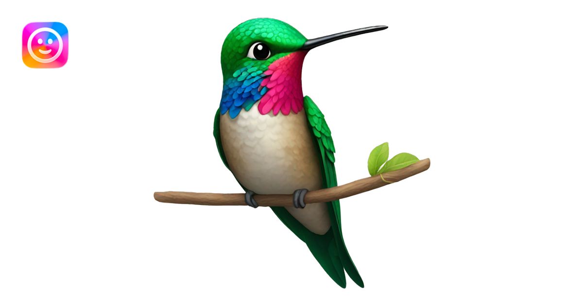 hummingbird emoji | AI Emoji Generator