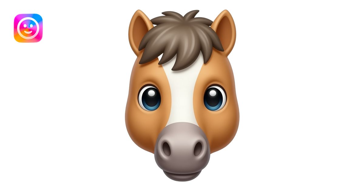 pony emoji no background emoji | AI Emoji Generator