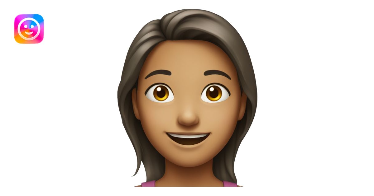 smiling girl emoji | AI Emoji Generator