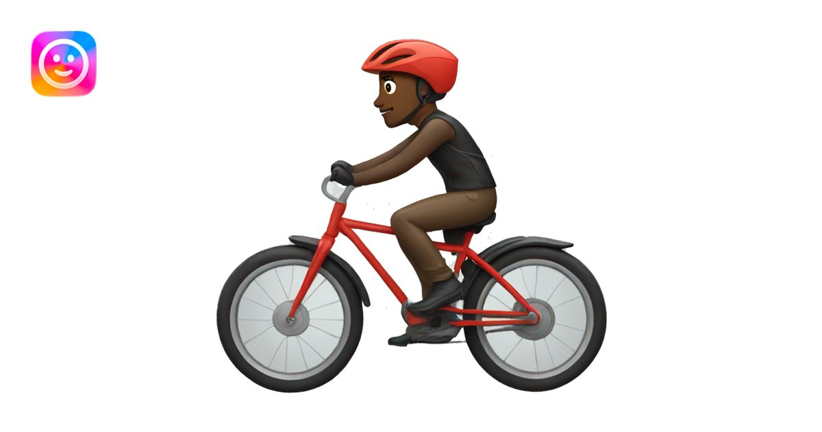 Bike Rider emoji | AI Emoji Generator