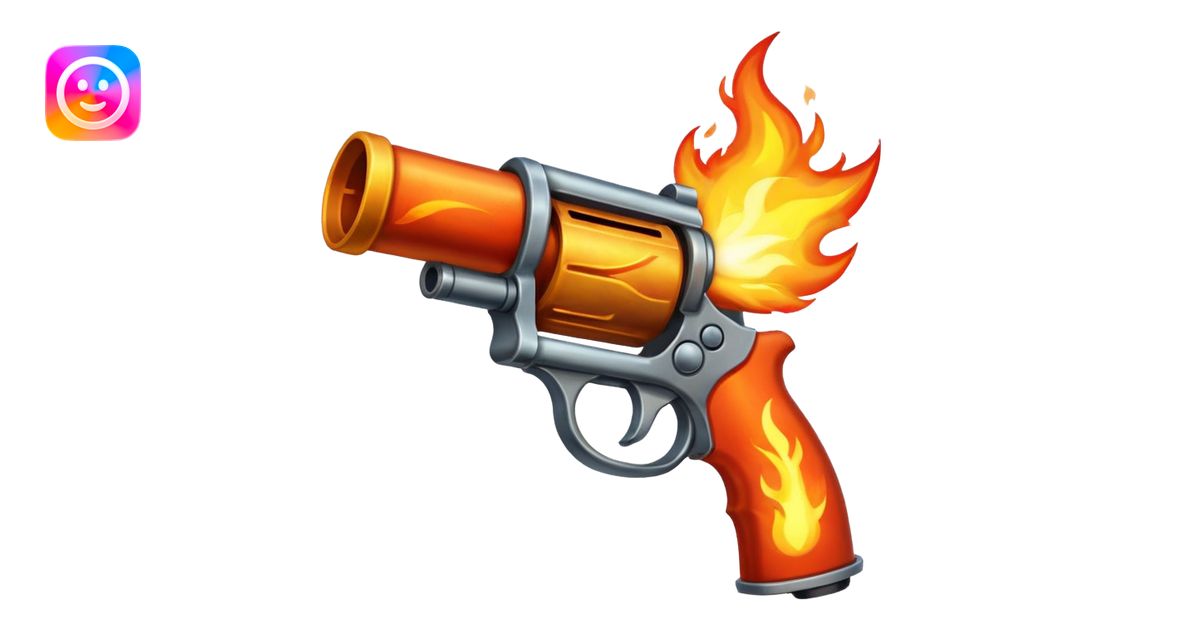 flame shooter emoji | AI Emoji Generator