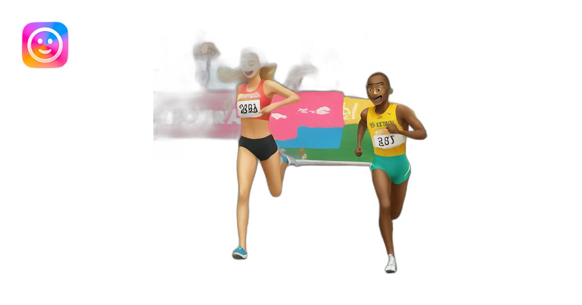 Finish Line emoji | AI Emoji Generator