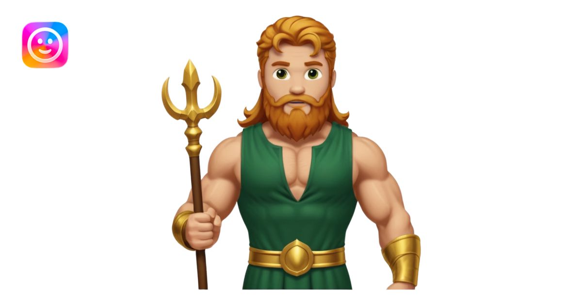 Hercules, God of Heroes from Gods and Goddesses with long reddish ...