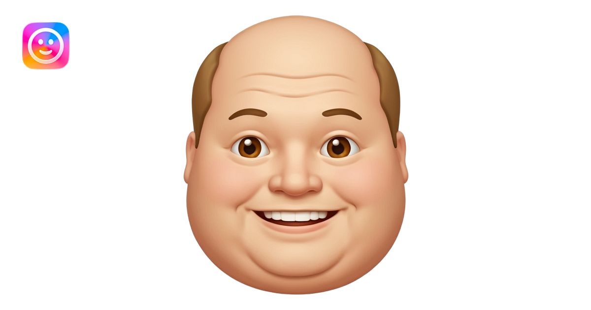 fat man emoji | AI Emoji Generator