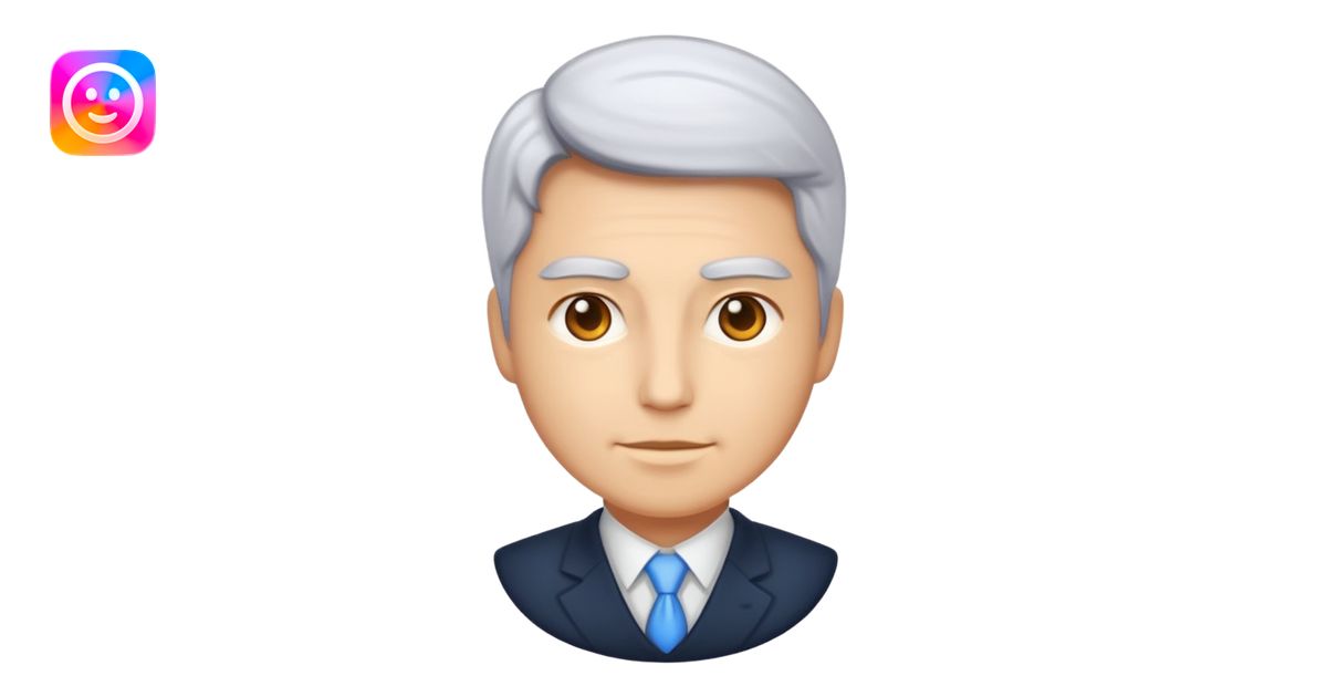 Administrator black white glowing transparent background emoji | AI ...