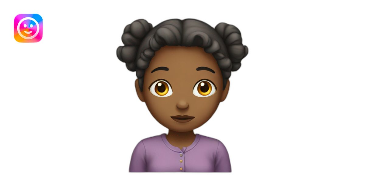 poor girl emoji | AI Emoji Generator