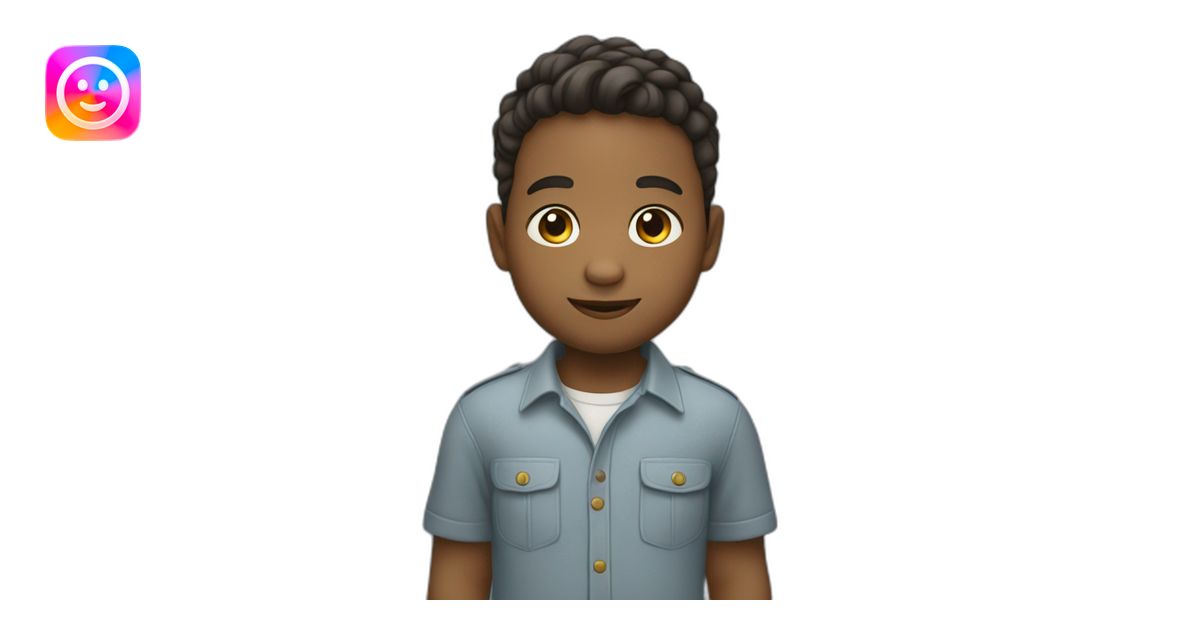 un petit garçon qui sourit emoji | AI Emoji Generator