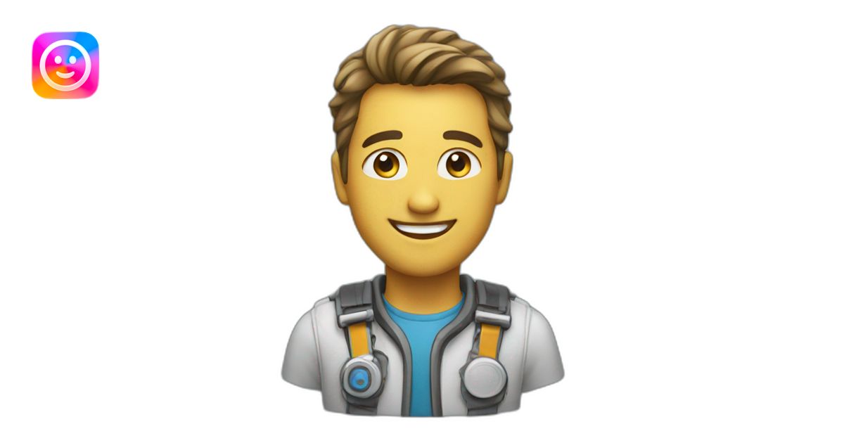 Happy tech lead emoji | AI Emoji Generator