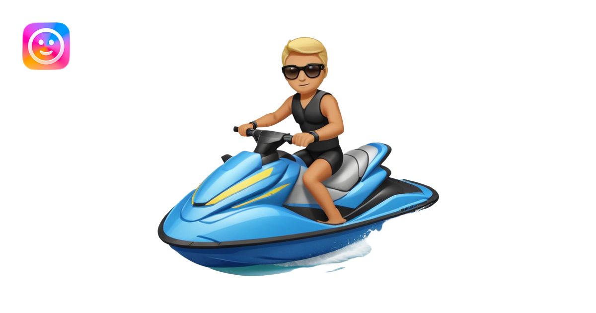 jet ski rider emoji | AI Emoji Generator
