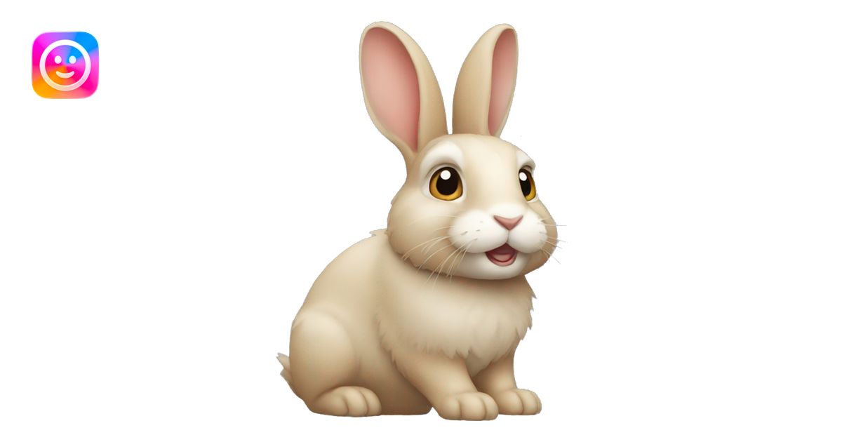 rabbit emoji | AI Emoji Generator