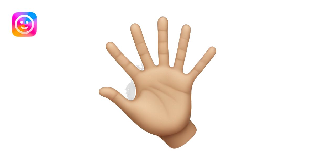 create a emoji of hand with a missing finger emoji | AI Emoji Generator