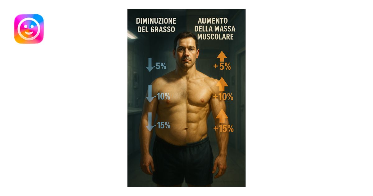realistic and cinematic illustration of a human body divided in two ...